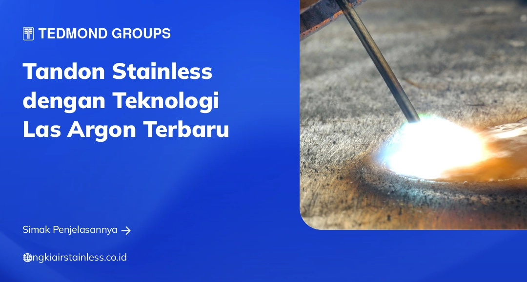Tandon Stainless dengan Teknologi Las Argon Terbaru - Tandon Air Stainless
